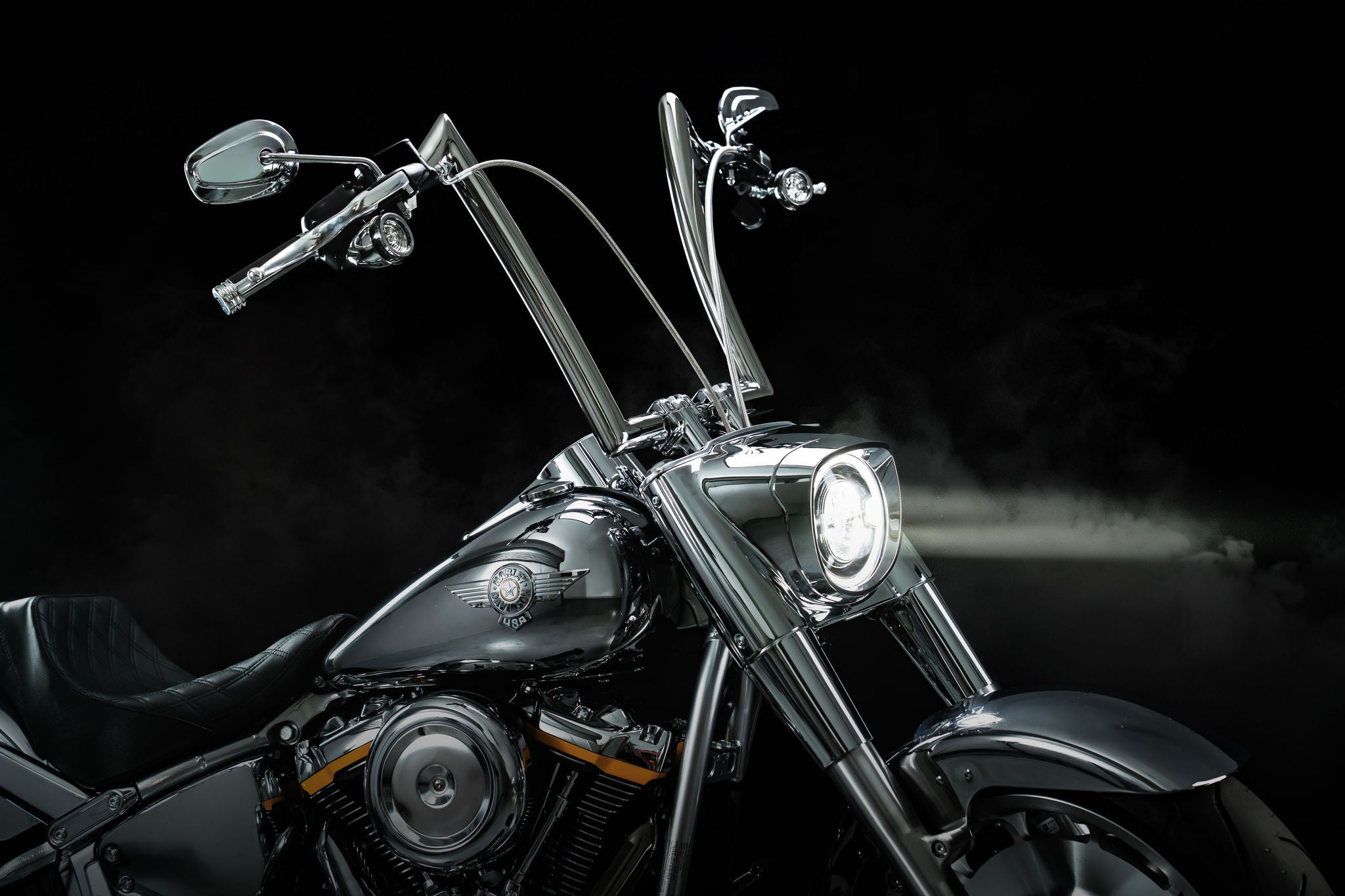 2025-2026 Street Bob Signature Knucklehead Meathook Apes (Chrome ...
